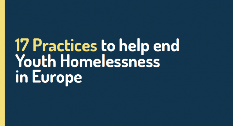 17 Practices to help end Youth Homelessness in Europe - SQVOT